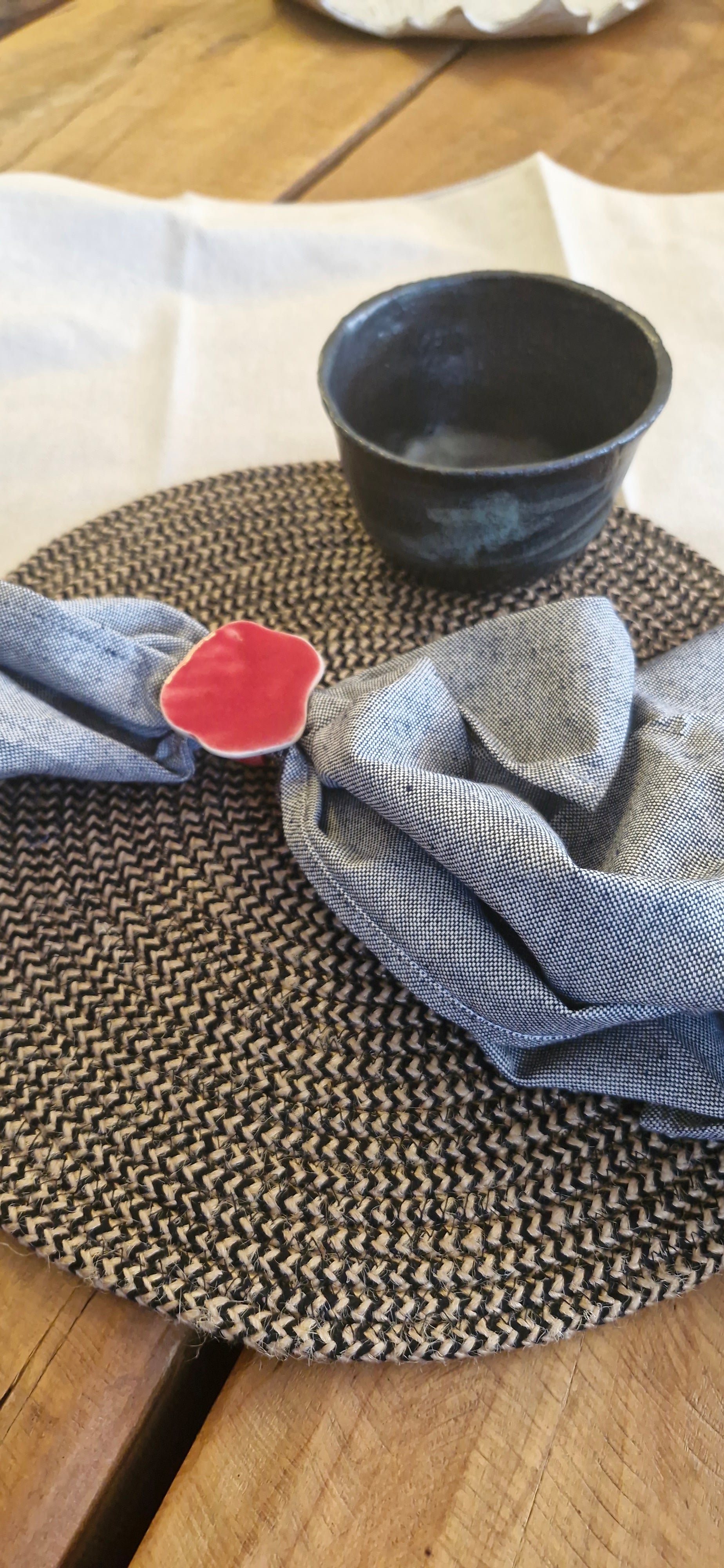 Pack 4 Unidades Individual Yute – Tischdecke.cl